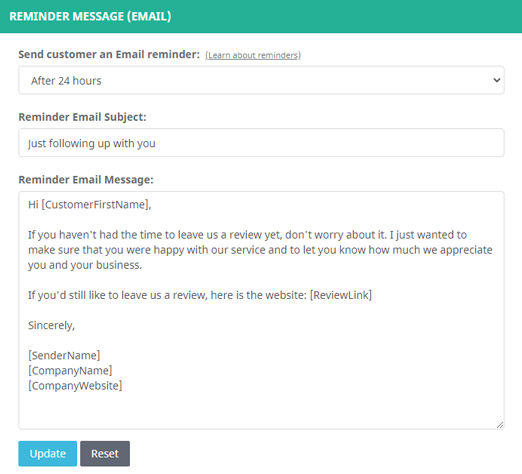 ReviewTec - Email and Text Message Review Service for Google Reviews